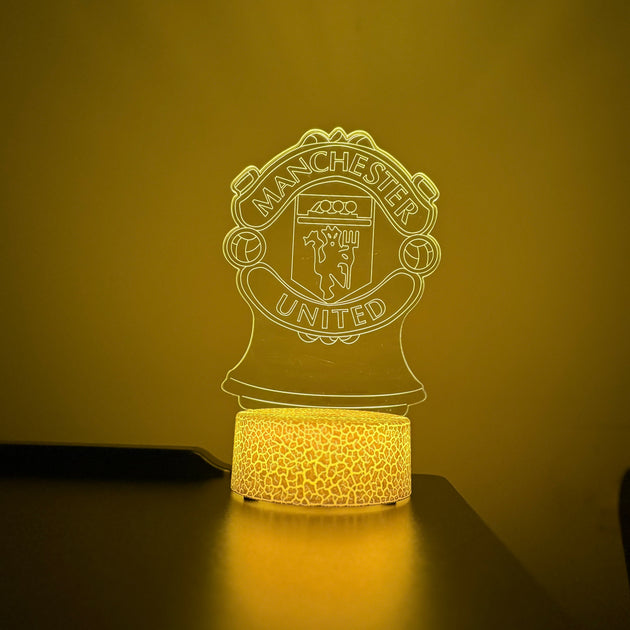 Manchester United LED Desk Lamp | True North Lamps – Offside Boys