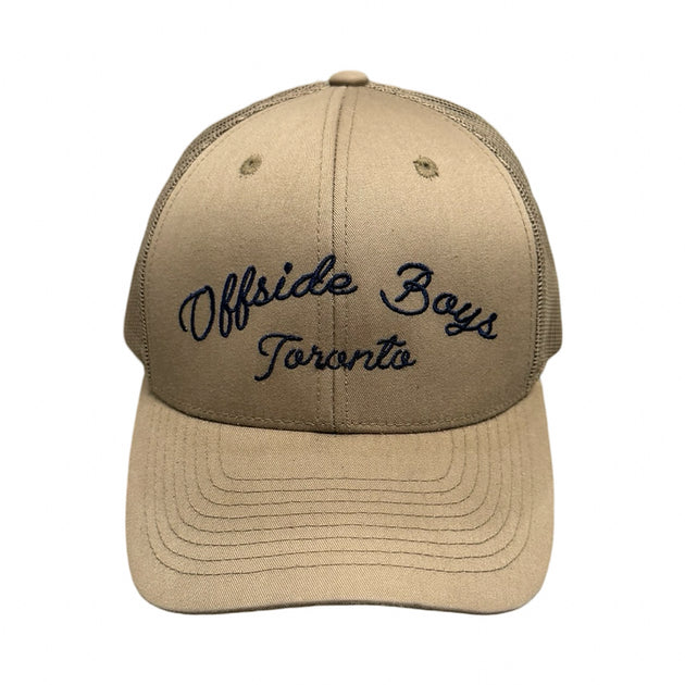 OB Trucker Cap Tan – Offside Boys
